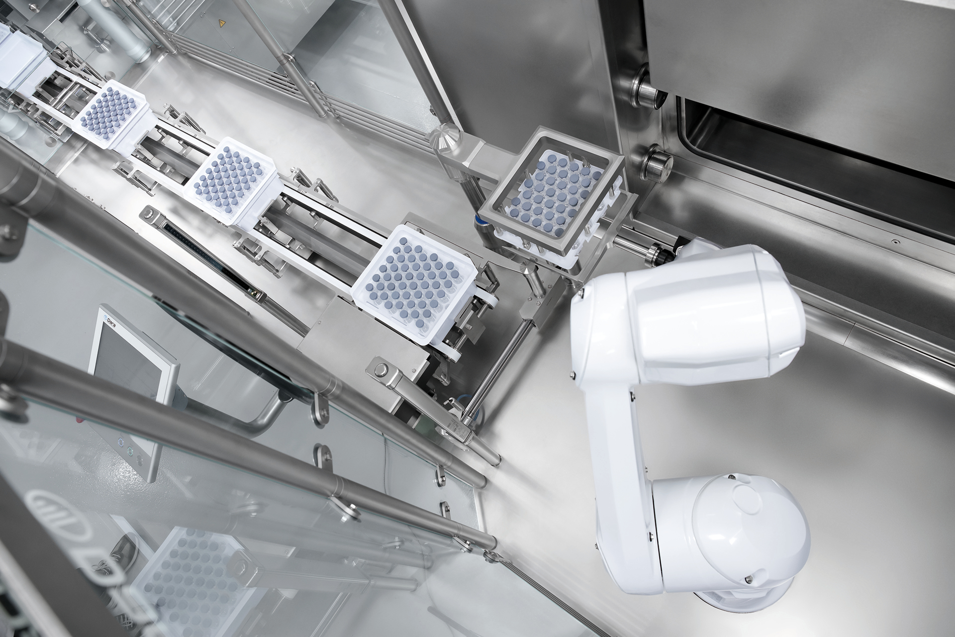 Automated vial handling
