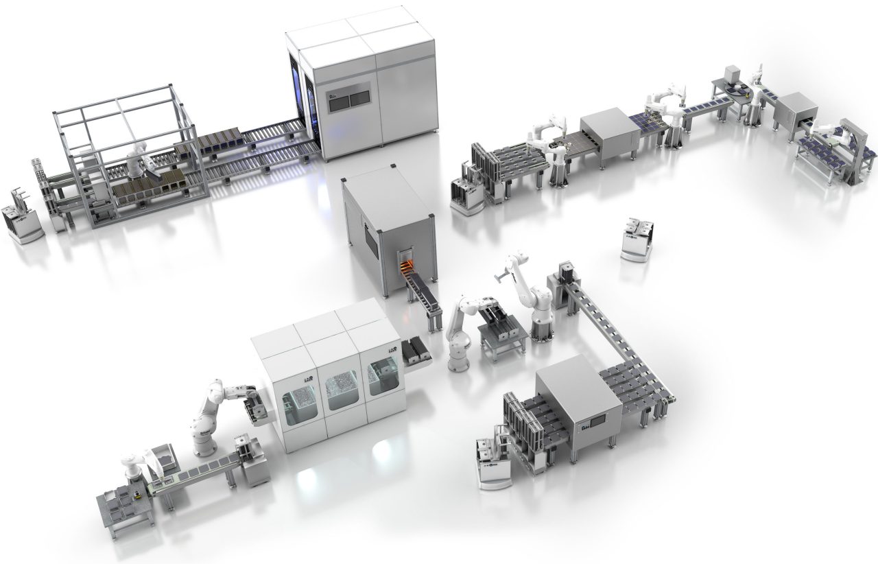 PV cell manufacturing solutions with Stäubli robots