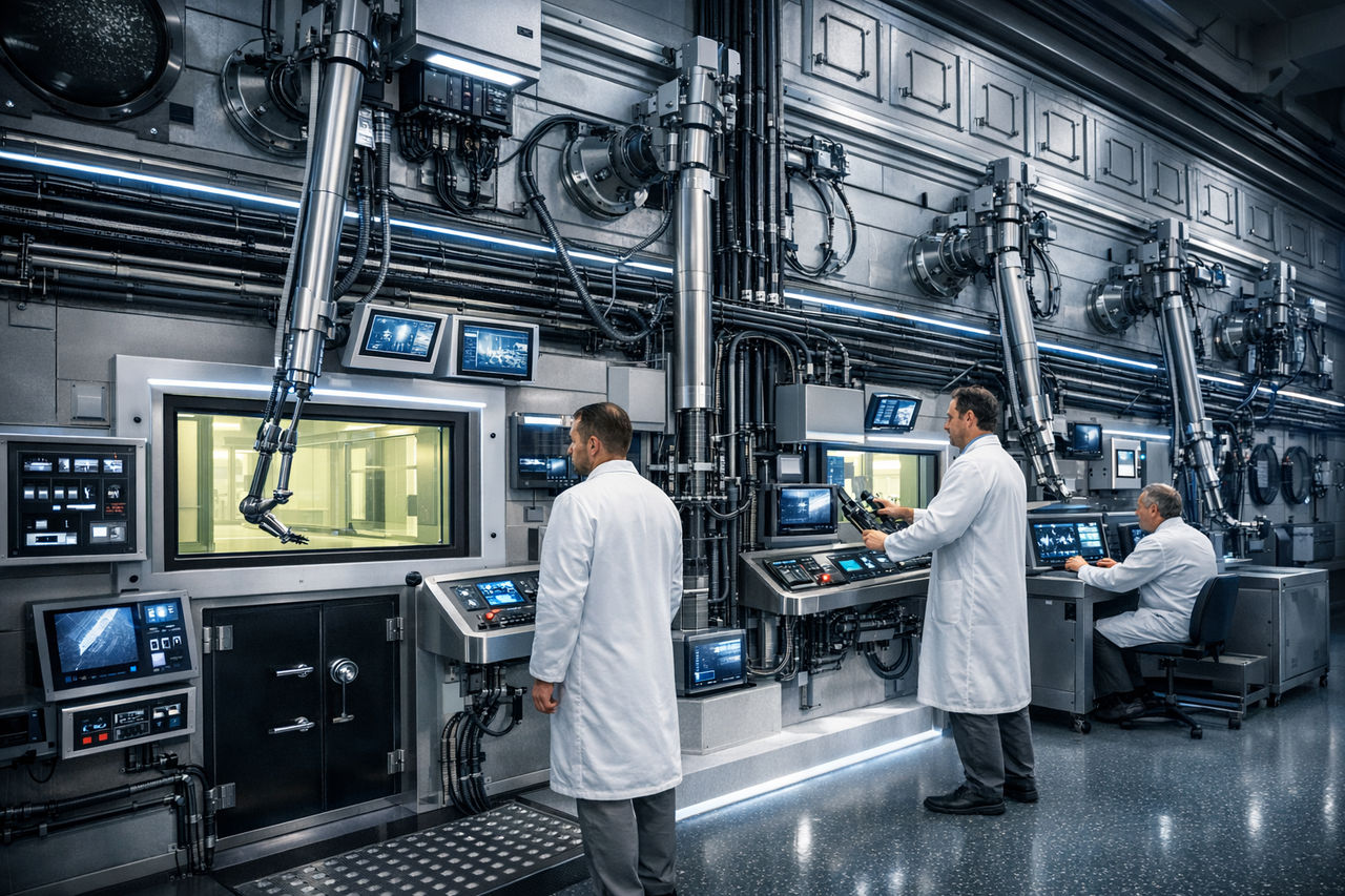 Fluid and electrical connections for nuclear applications - Stäubli