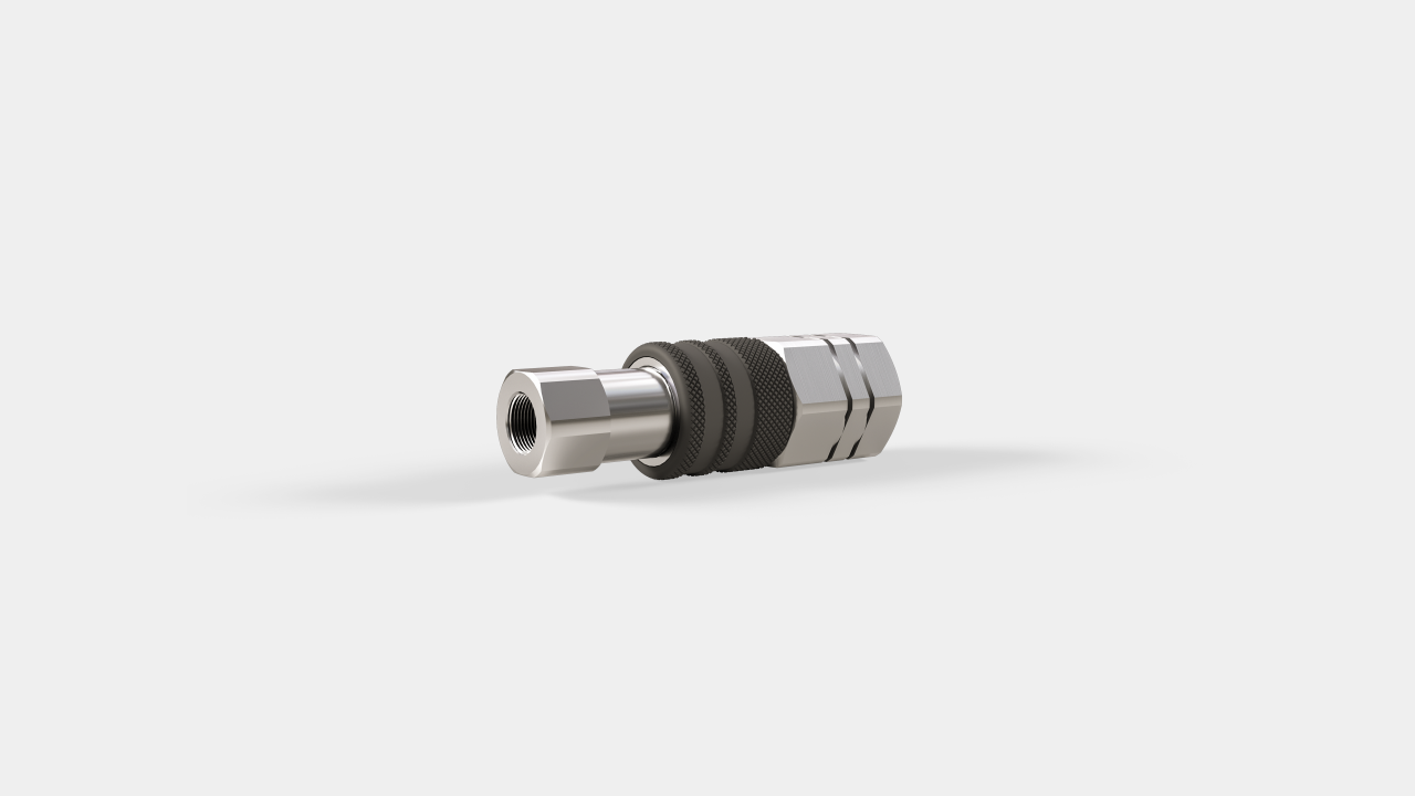 MPX medium pressure hydraulic quick coupling