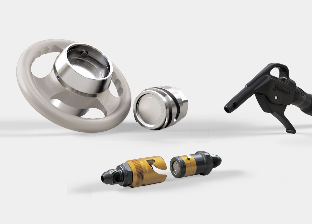 Raccords rapides et coupleurs antipollution pour tous types de fluides ...