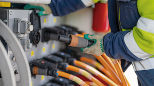 Connectors for emergency power systems and generators