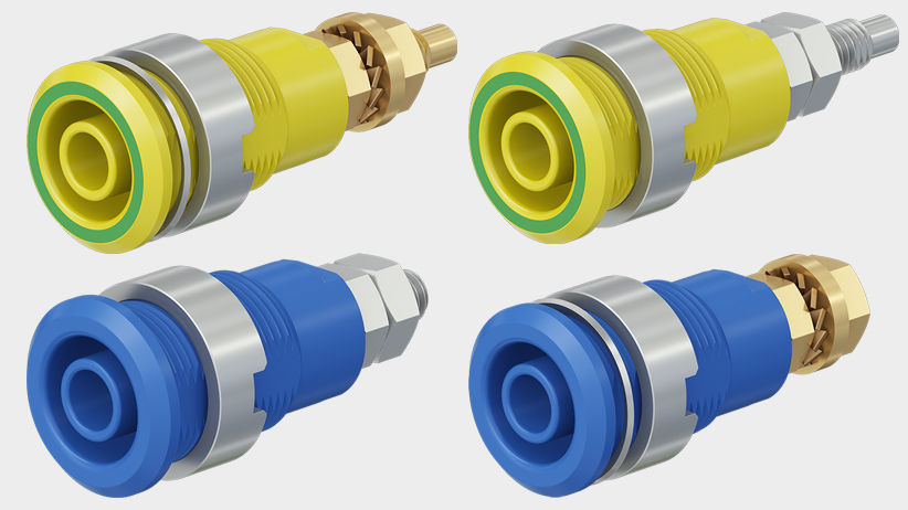 Panel-mount socket SLB4-G...